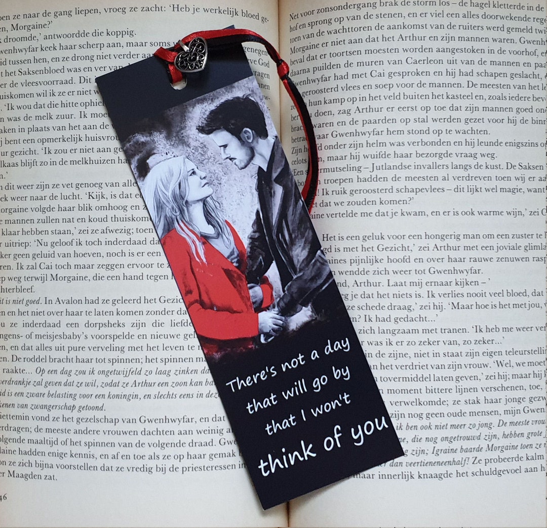 Once Upon a Time Bookmark Regina / Zelina / Emma / Hook ...