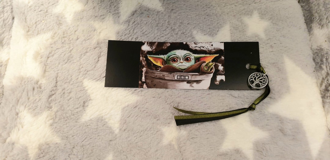 Mandalorian Grogu Child Bookmark Baby Yoda Porg Groot Pennywise ...