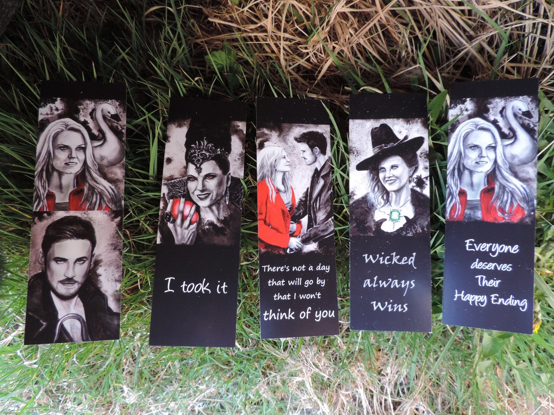2 Bookmarks Once Upon a Time : Emma / Captain Swan Regina / Zelina ...