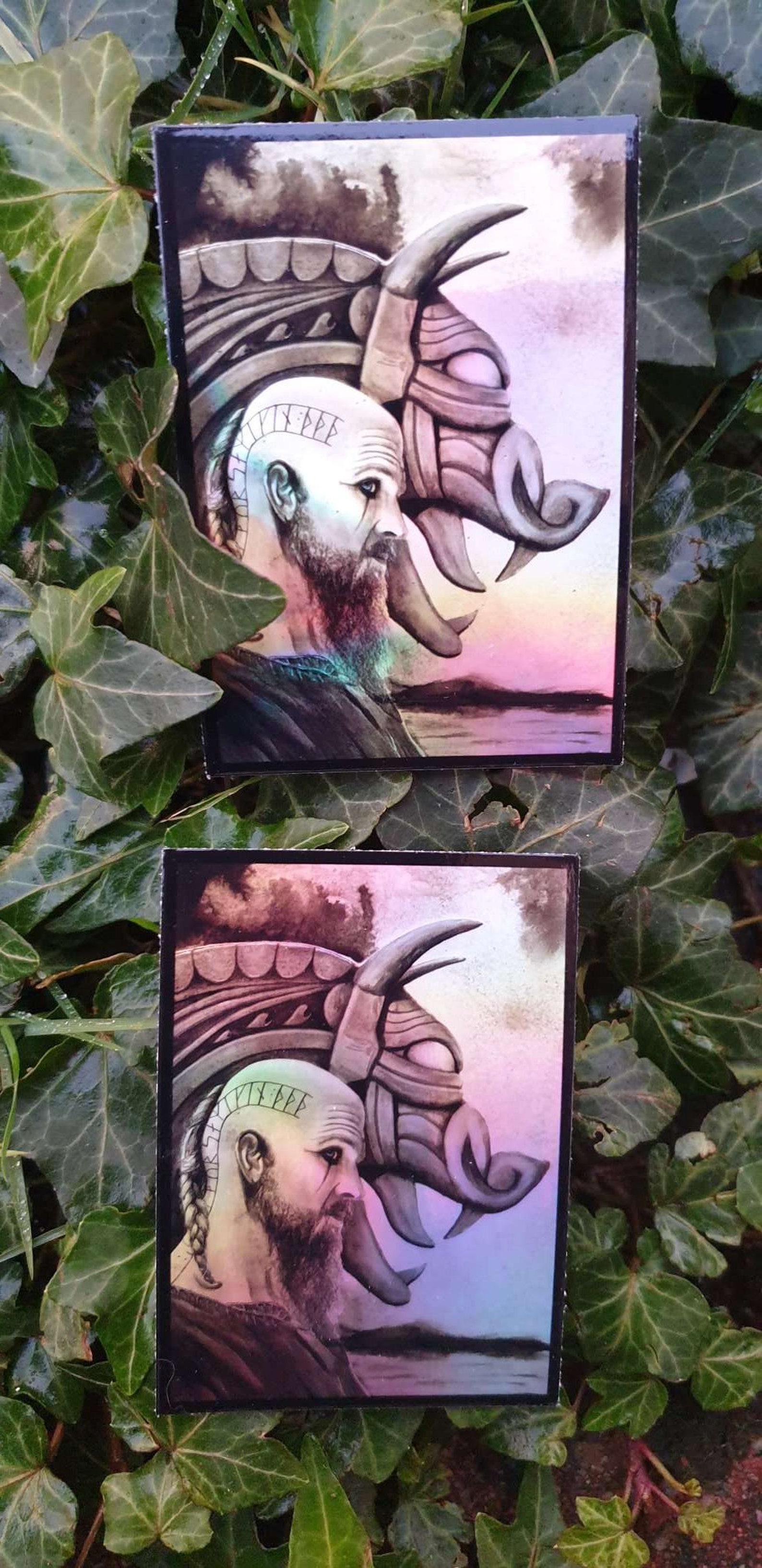 Vikings Floki Sticker or magnet / warrior / Fridgemagnet / | Etsy