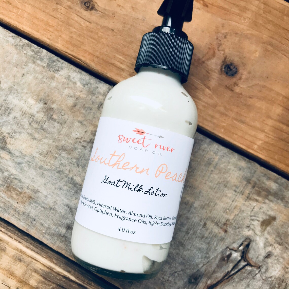 Southern Peach Goat Milk Lotion Bursting Beads Sweet River - Etsy