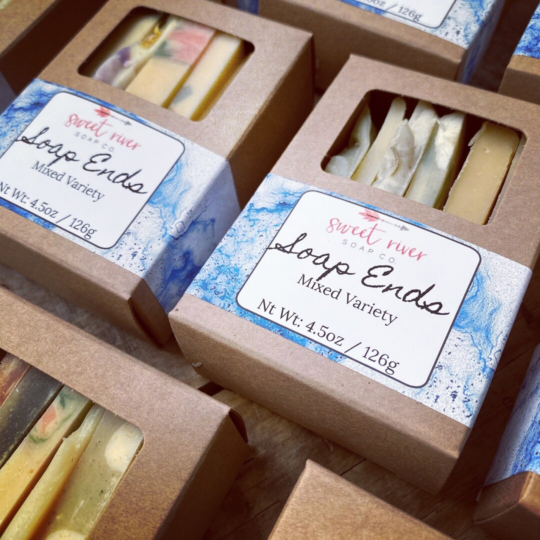 Soap Ends, Assorted Soap, Goat Milk Soap, Guest Soap, Travel Soap, Farm ...