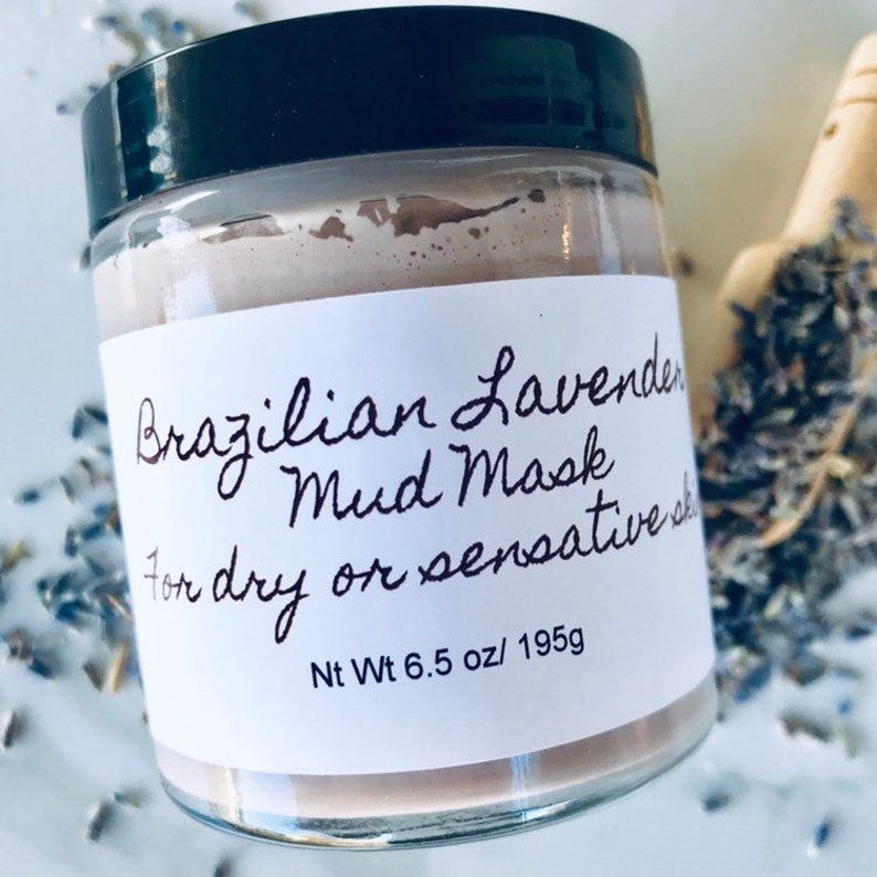 Brazilian Lavender Face Mask Soothing Mask for Dry to - Etsy