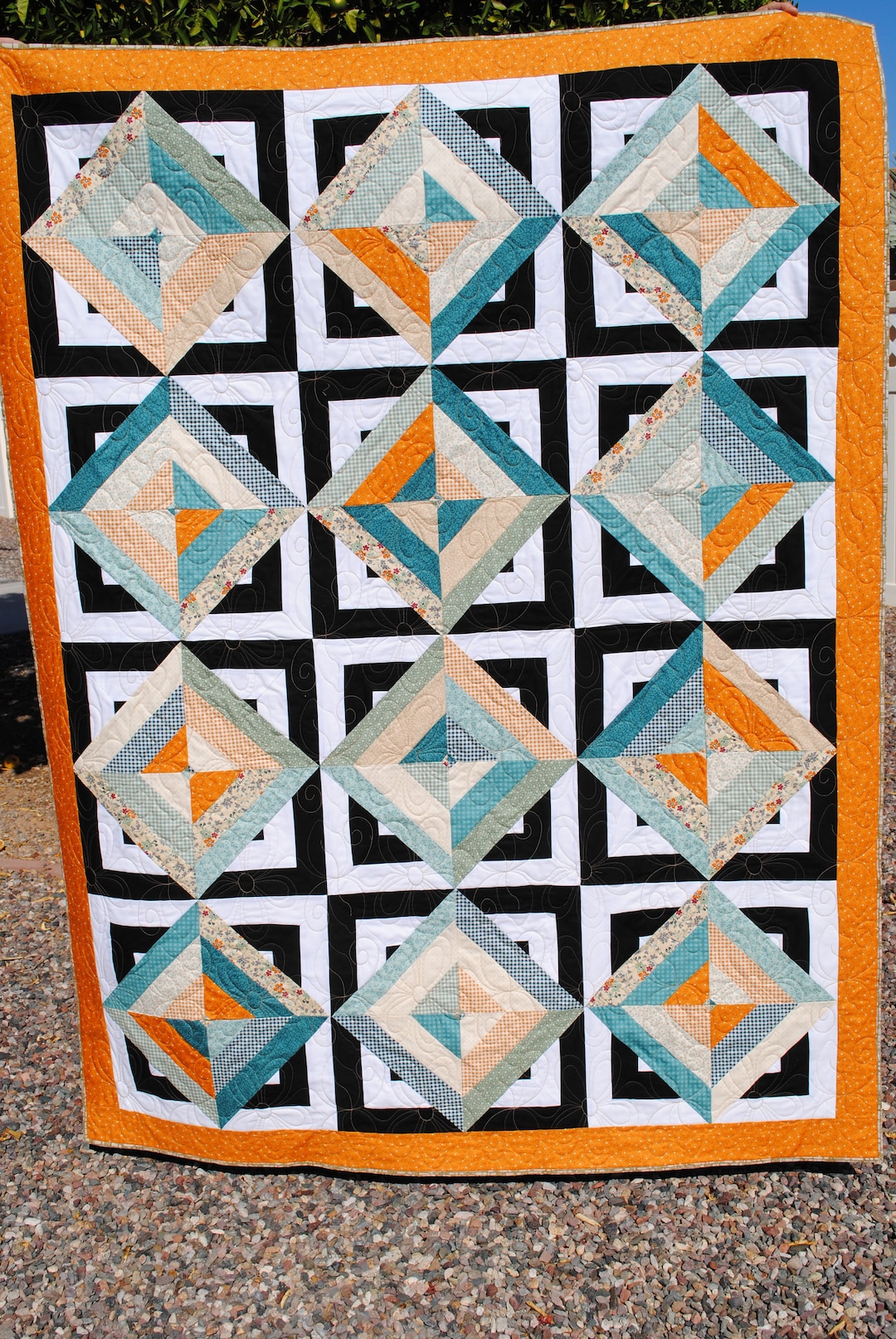 Quilt Throw Queen Bed Topper - Etsy