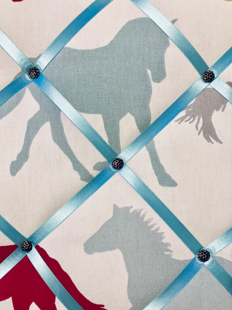 Horse Rosette Display Board Fabric Noticeboard Wall Decor - Etsy UK