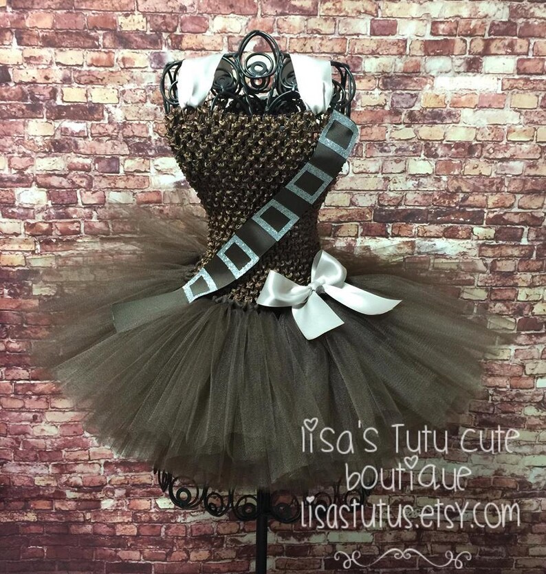 Chewbacca Tutu Dress Chewbacca Dress Chewbacca Costume Star Etsy