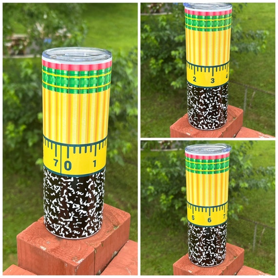 Teacher Tumbler Teacher Appreciation Gift Ruler Tumbler - Etsy