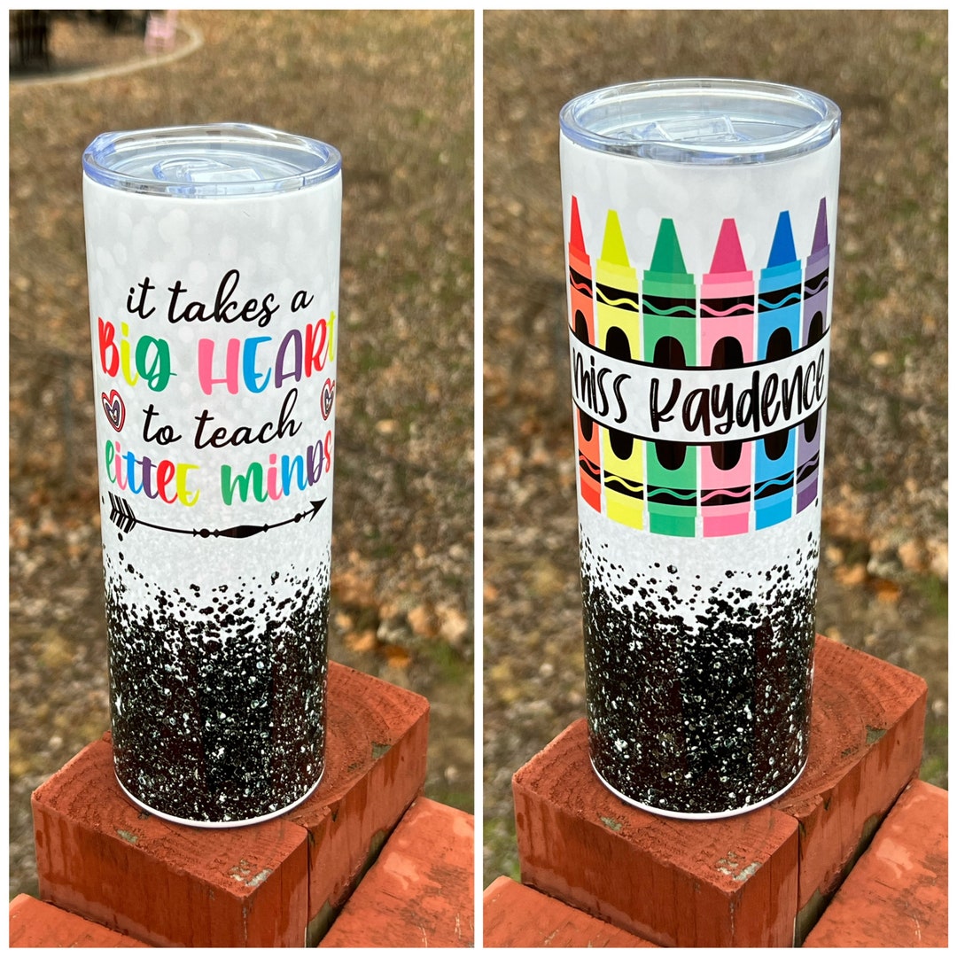 Teacher Tumbler Teacher Gift Teacher Skinny Tumbler Teacher - Etsy