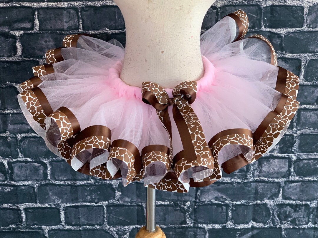 Zoo Tutu, Safari Tutu, Zoo Birthday Tutu, Animal Print Tutu, Giraffe ...