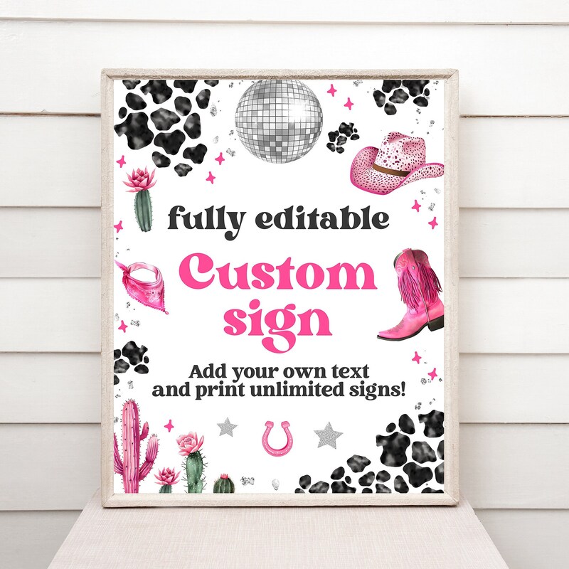 Cowgirl Signs - Etsy