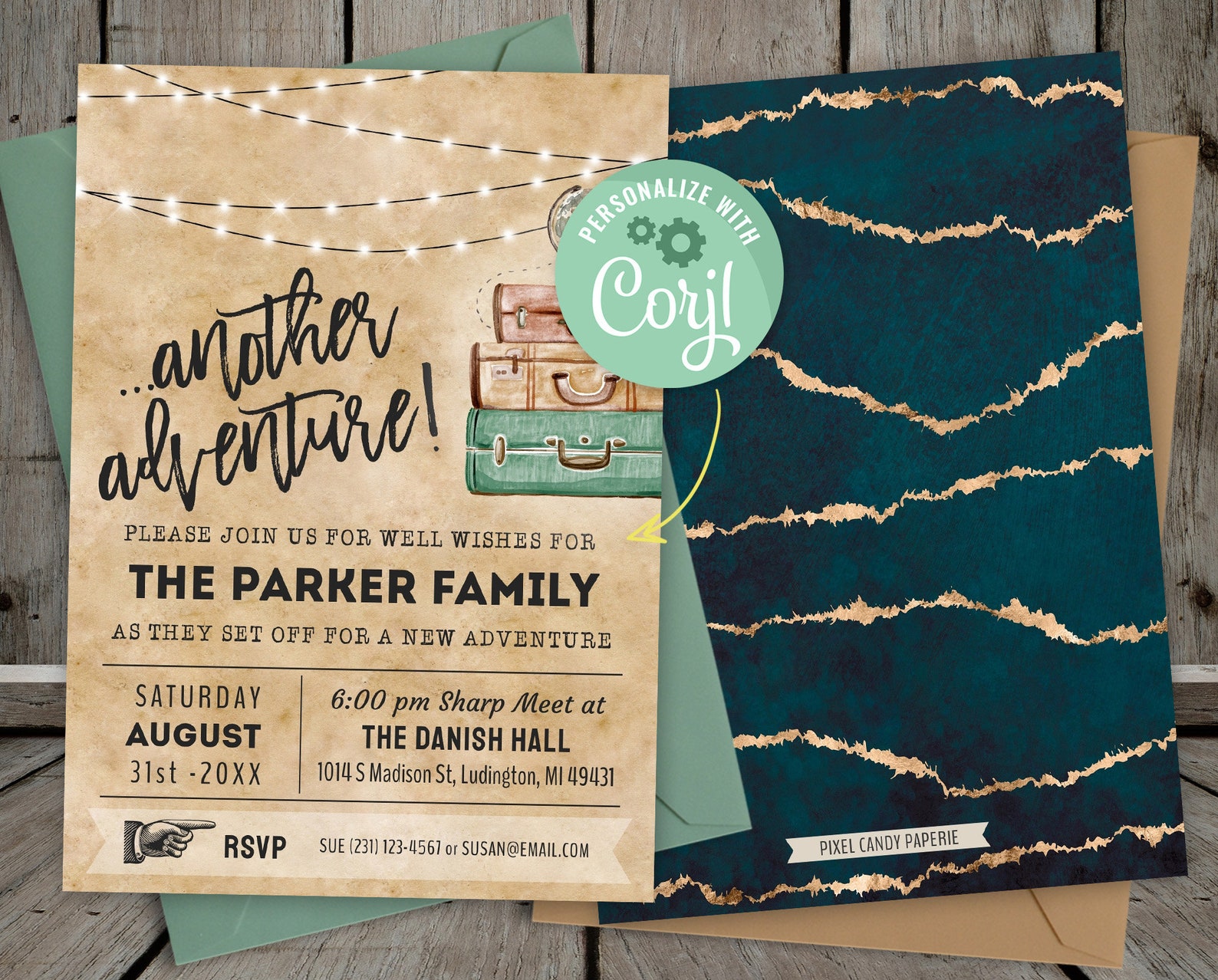 Going Away Party Invitation Farewell Party Invite Moving - Etsy