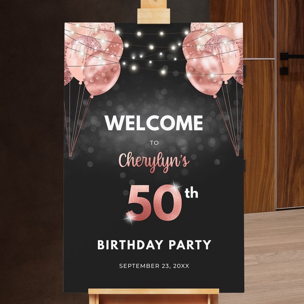 Rose Gold Sign - Etsy