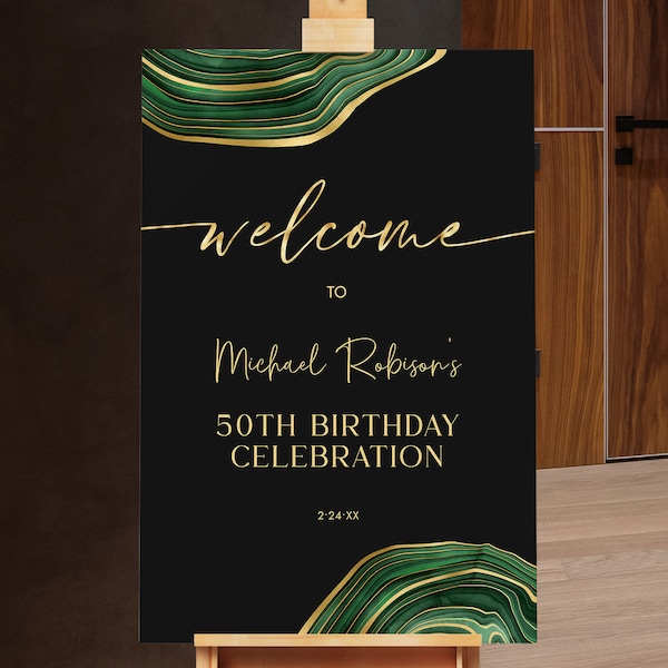 Green and Gold Party Decorations - Etsy