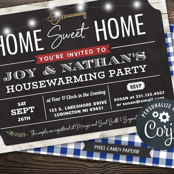 House Blessing Invitation - Etsy