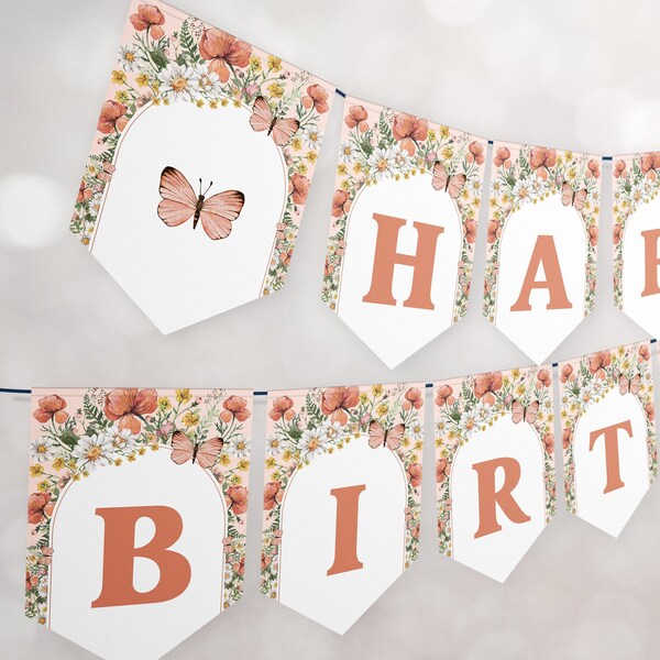 Wildflower Party Decor - Etsy