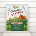 Editable Camping Birthday Party Smores Sign Birthday Sign Camping ...