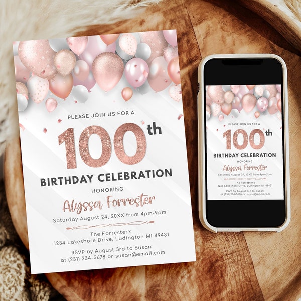 100th Birthday - Etsy