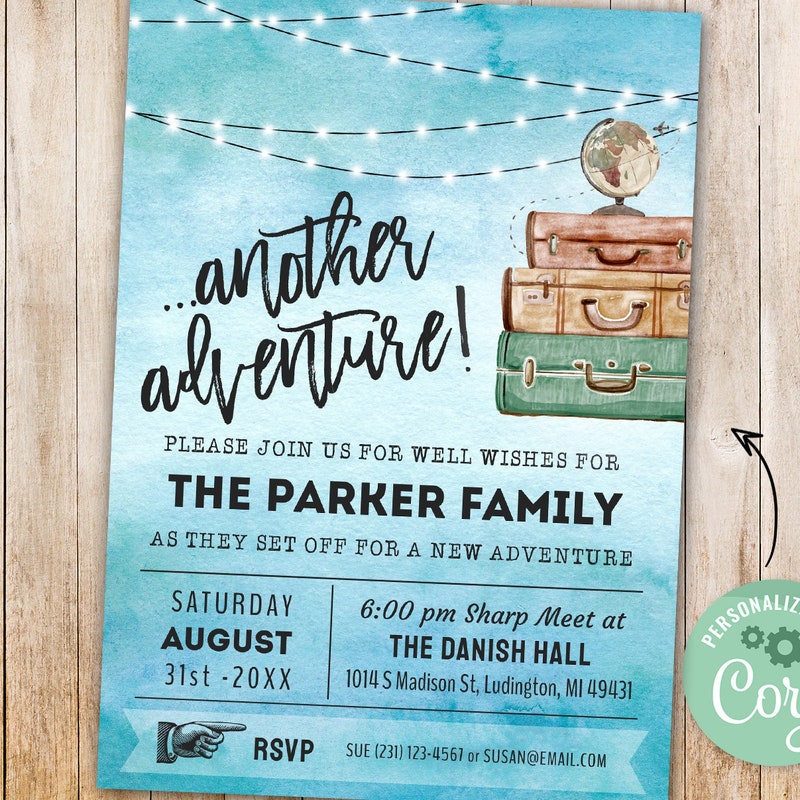 Bon Voyage Party - Etsy