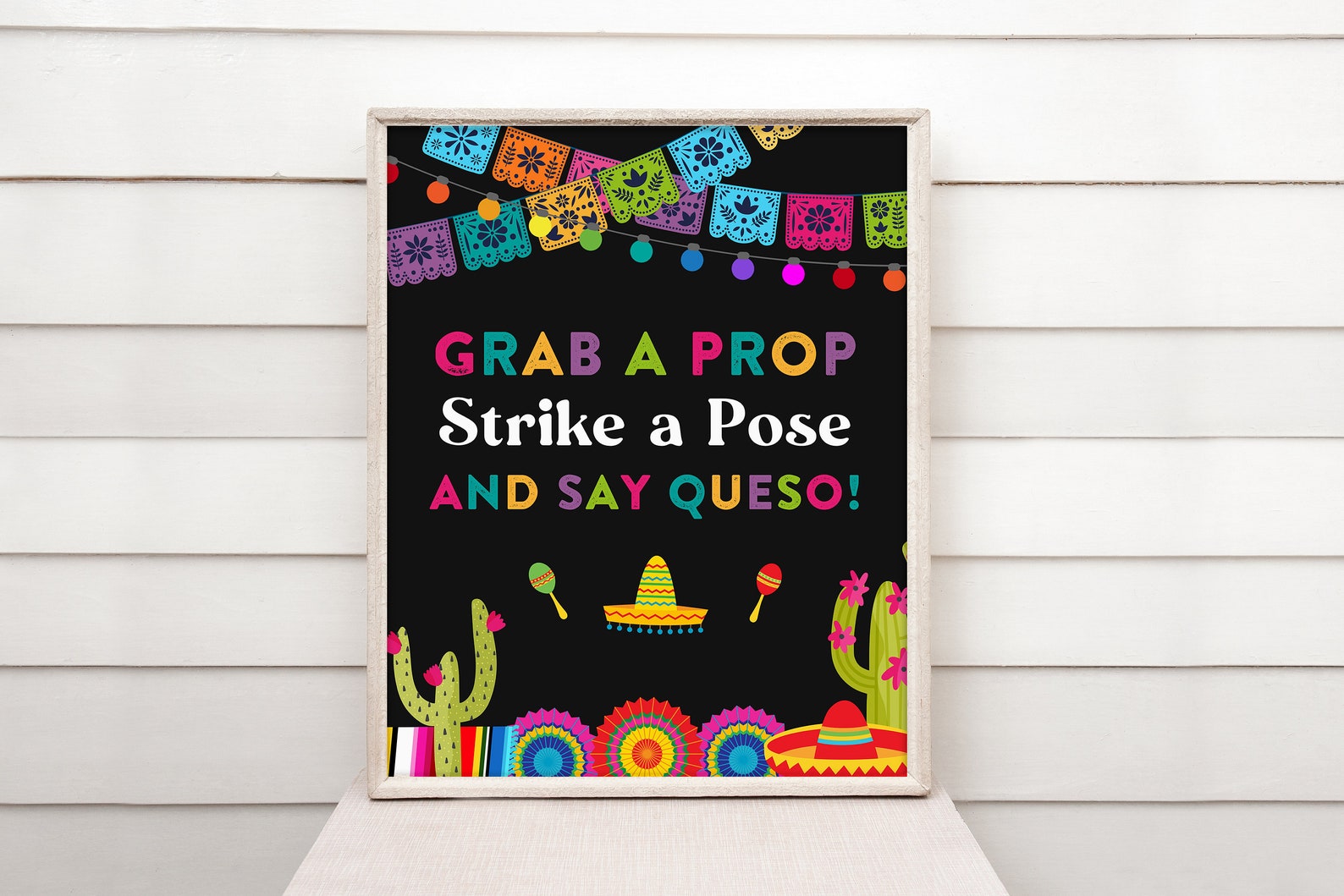 Printable Taco Bout a Party Sign Bundle Fiesta Birthday - Etsy