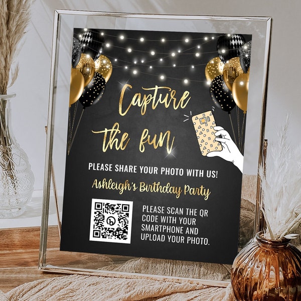 Printable Qr Code Birthday - Etsy