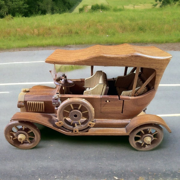 Wood Model T Car - Etsy