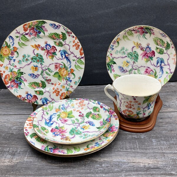 Antique China Plates - Etsy