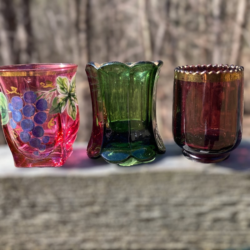 Glass Toothpick Holder - Etsy