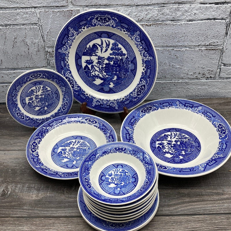 Blue Willow China - Etsy