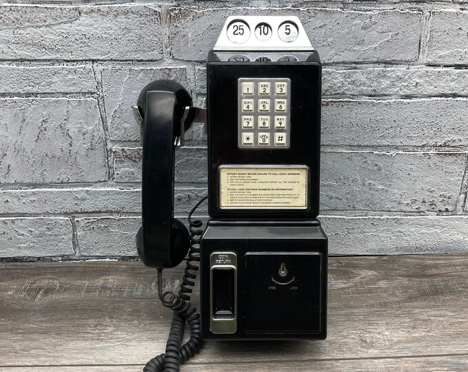 1980s Teleconcepts 70316 Payphone Coin Bank WORKING Telephone Vintage ...