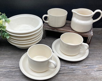 White Ironstone China - Etsy