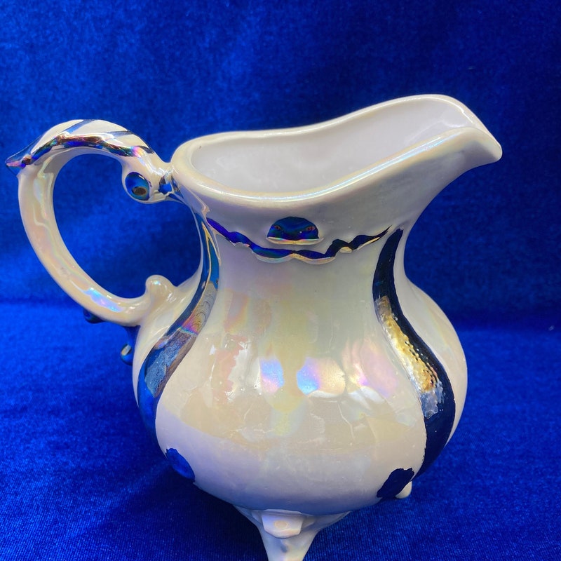 Lusterware Pitcher - Etsy