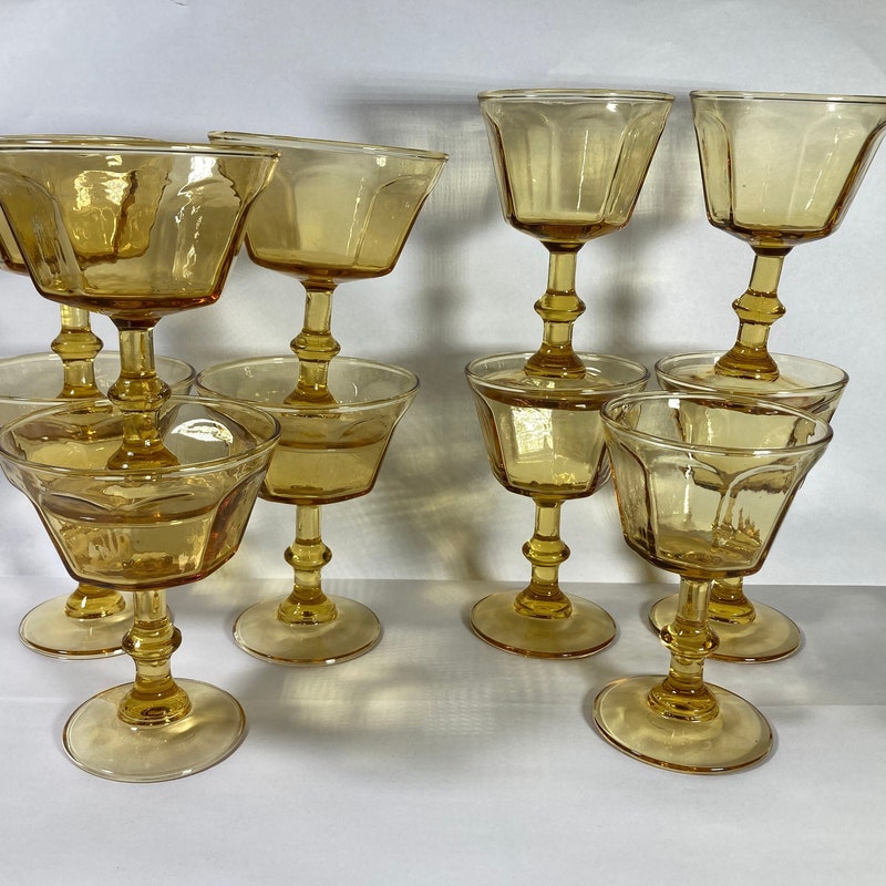 Amber Glassware - Etsy