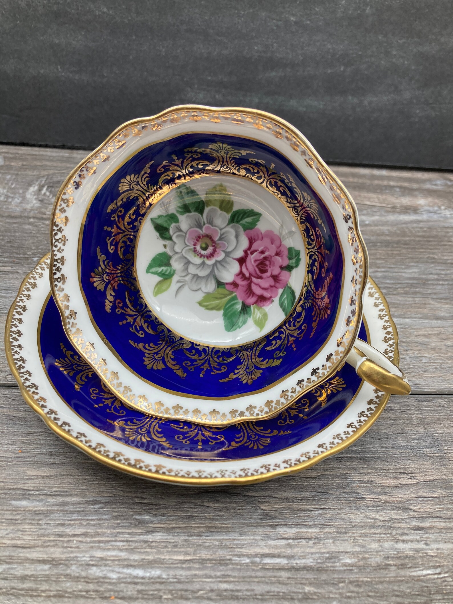 RARE 1960s Vintage PARAGON Bone China Cup and Saucer Made in - Etsy