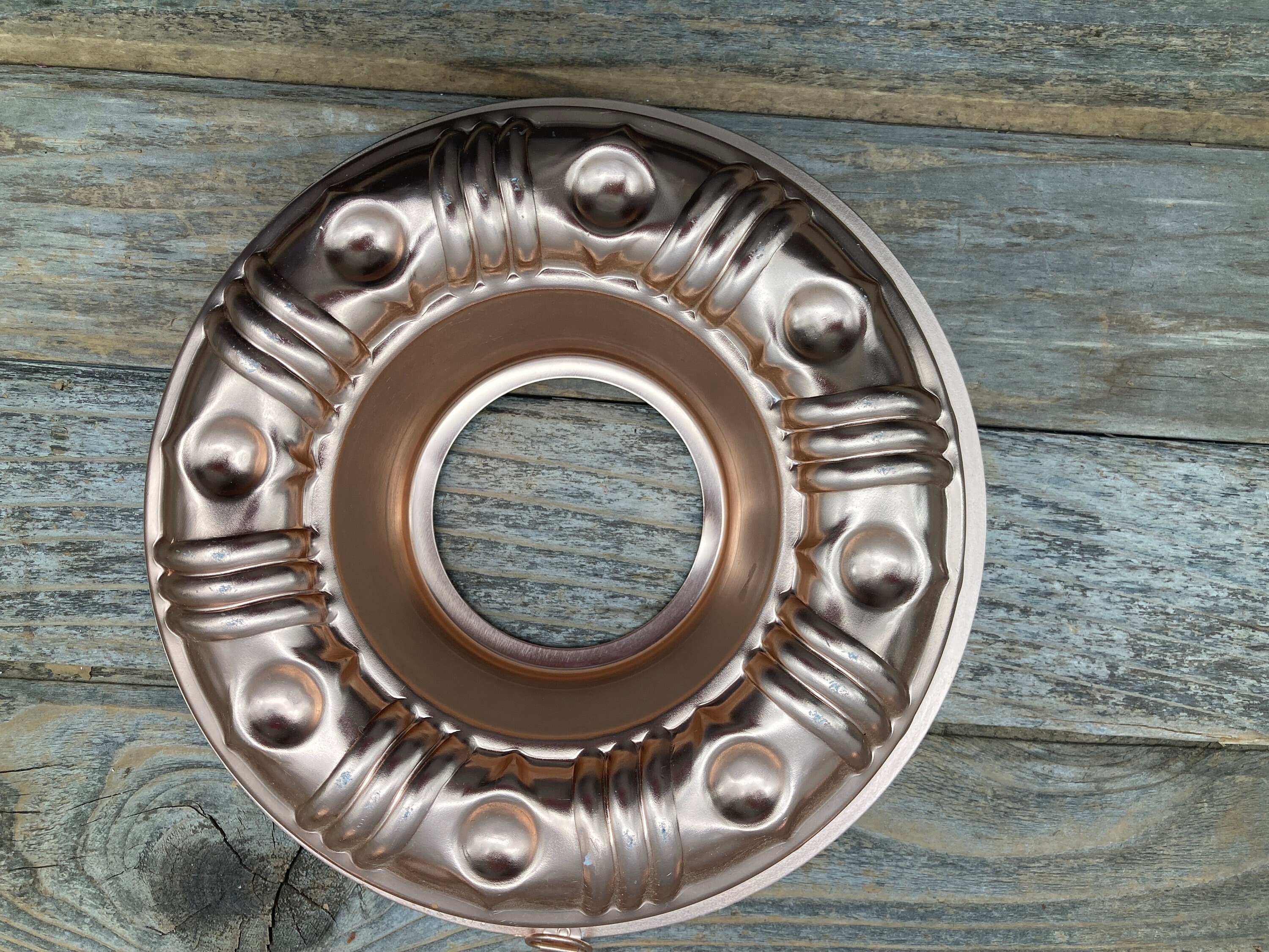 Vintage Copper Toned Metal Molds Set of 3 Jello Molds Baking | Etsy