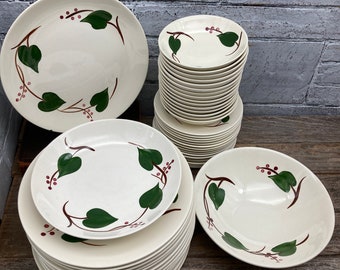 Vintage Blue Ridge Southern Potteries stanhope Ivy | Etsy