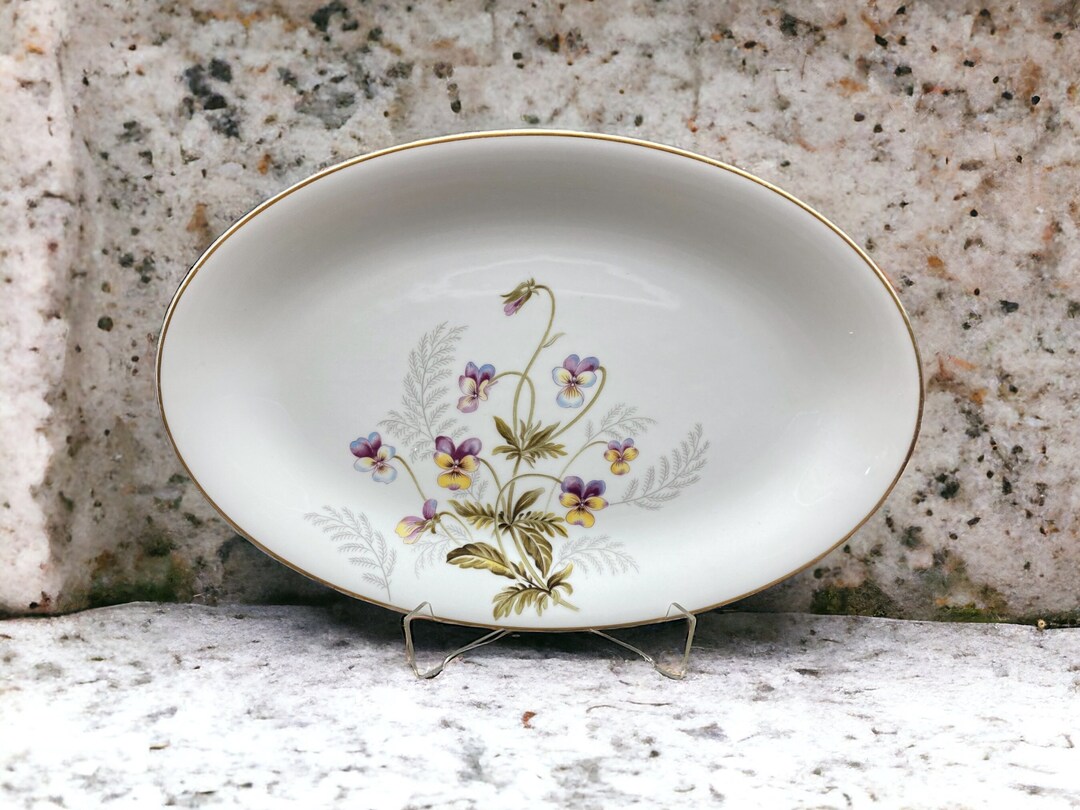 RARE~NORITAKE #5174 "joyce" Pattern 1950s Made in Japan 16.25 " Oval ...