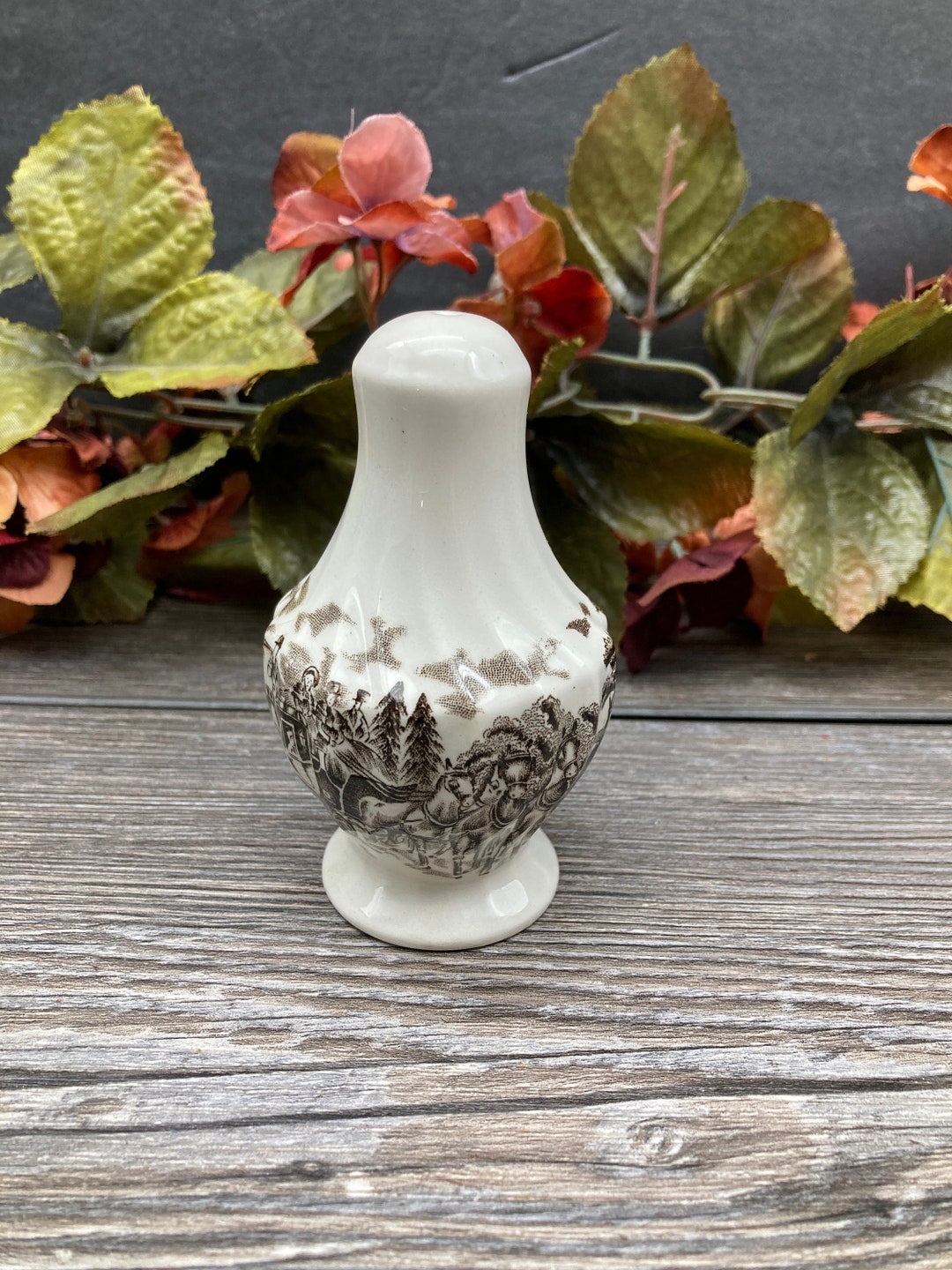 Vintage MYOTT Royal Mail Salt Shaker: 1960s English Transferware - Etsy