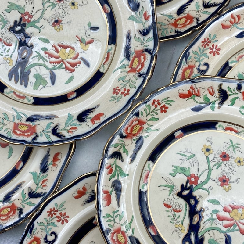 English Plates - Etsy