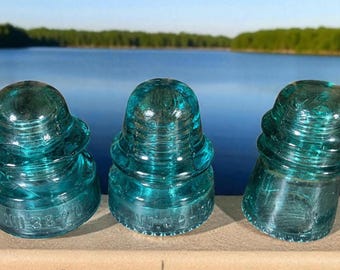 Antique Hemingway 16 Glass Insulator - Etsy