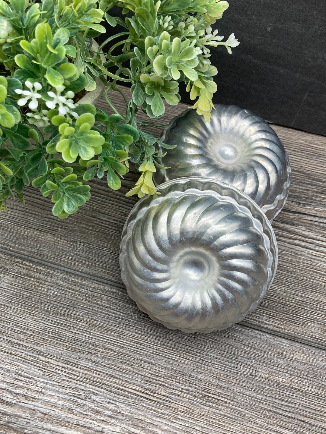 Vintage Fluted Bundt Molds: Set of 3/4, Mini Baking Pans, Farmhouse ...