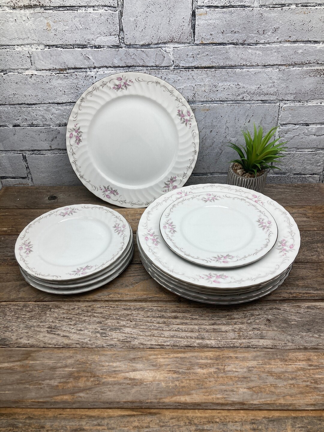 Gold Standard Porcelain China Dinner Plate OR Salad Plates Made in ...