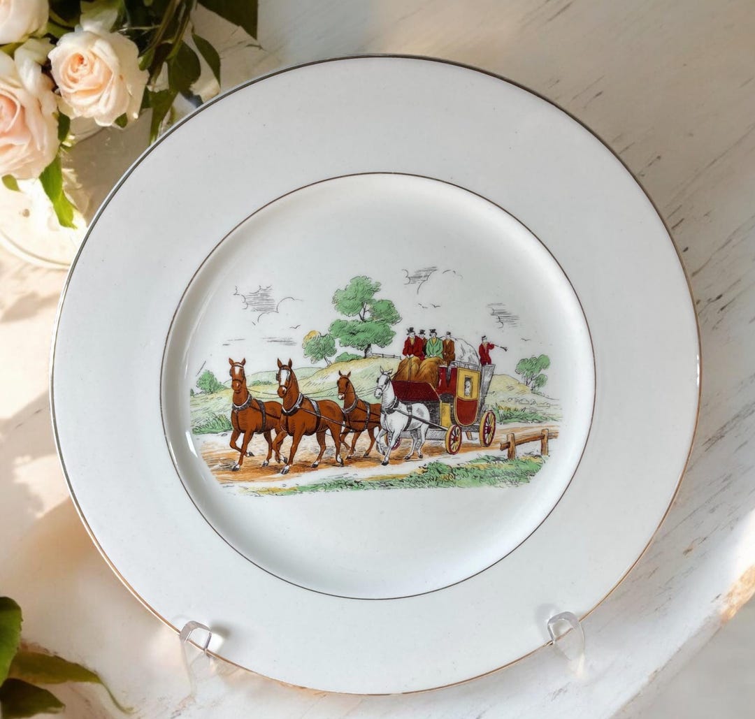 1940s Portland Pottery Ltd Regal Works Cobridge England Horse and ...
