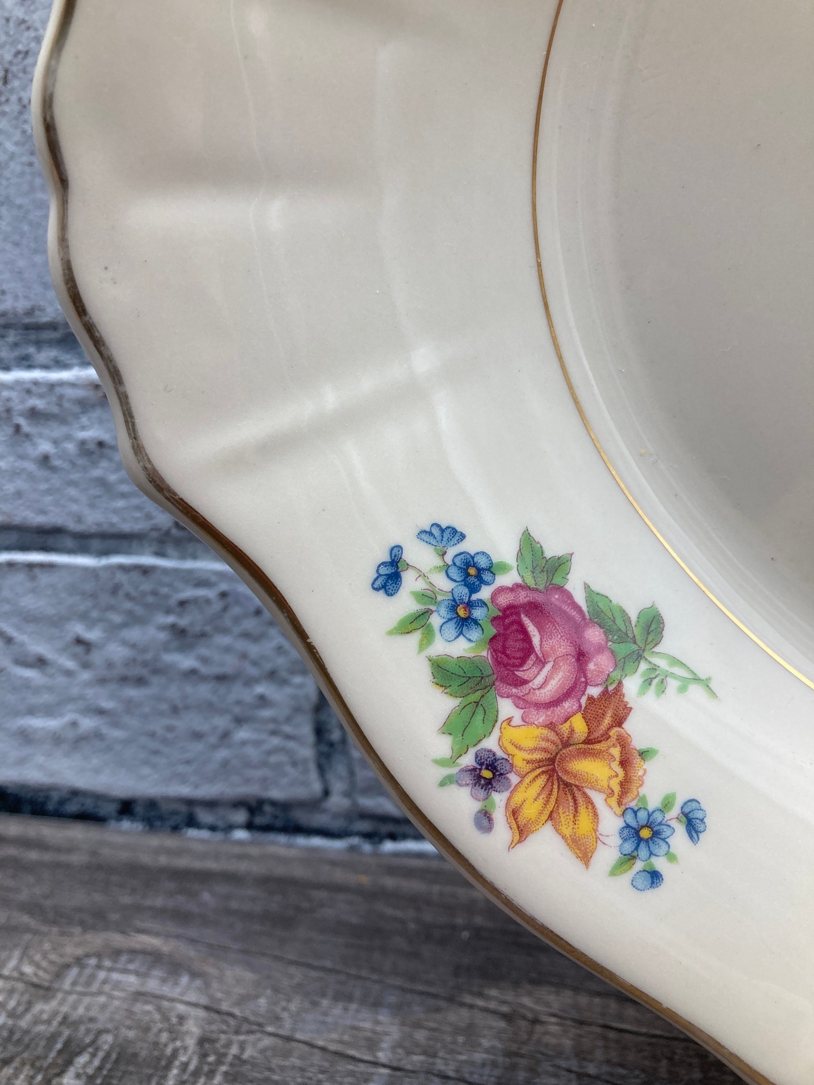 1950s Syracuse China santa Rosa Pattern 16 - Etsy