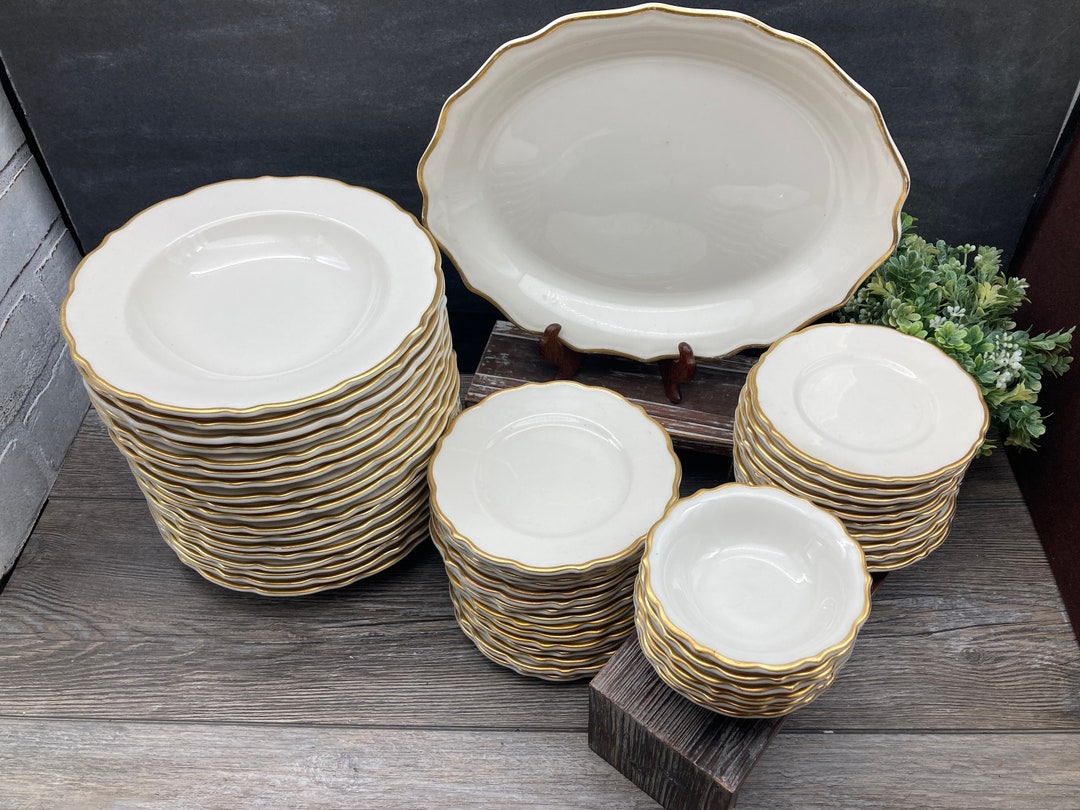 1962 Syracuse China Restaurant Ware gourmet Mid Century Diner Ware Made ...