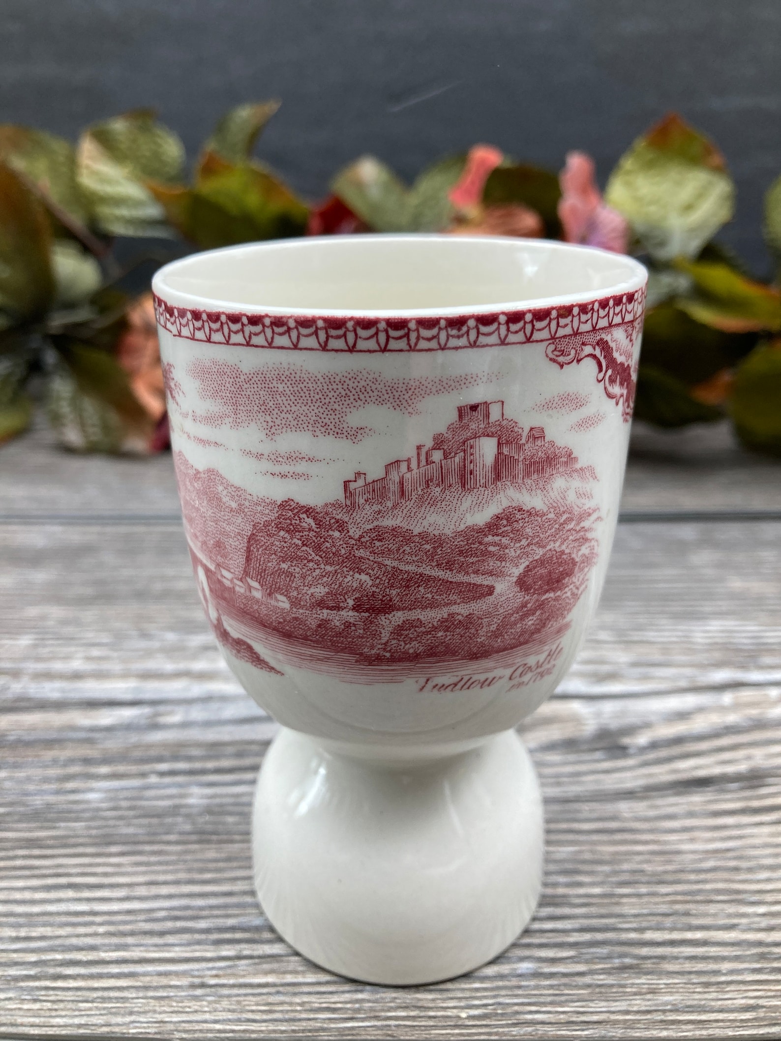 Vintage old Britain Castles Ironstone Classic Red - Etsy
