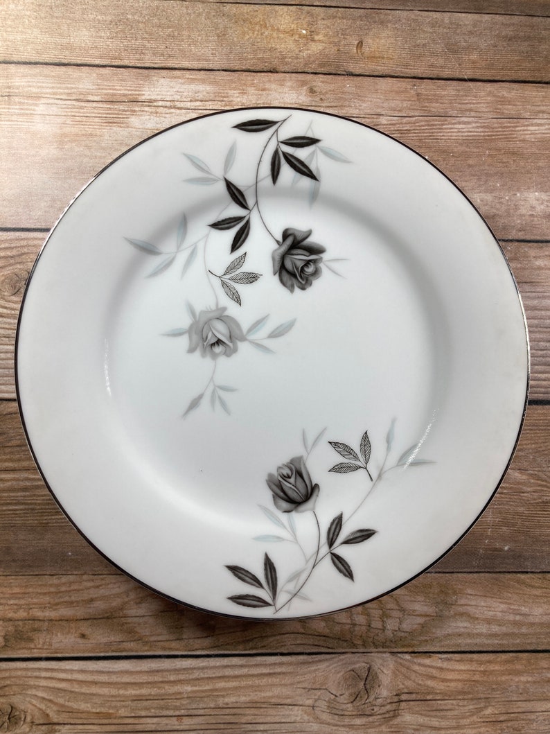 NORITAKE 5851 ROSAMOR Pattern Made in Japan 8.25 Salad - Etsy