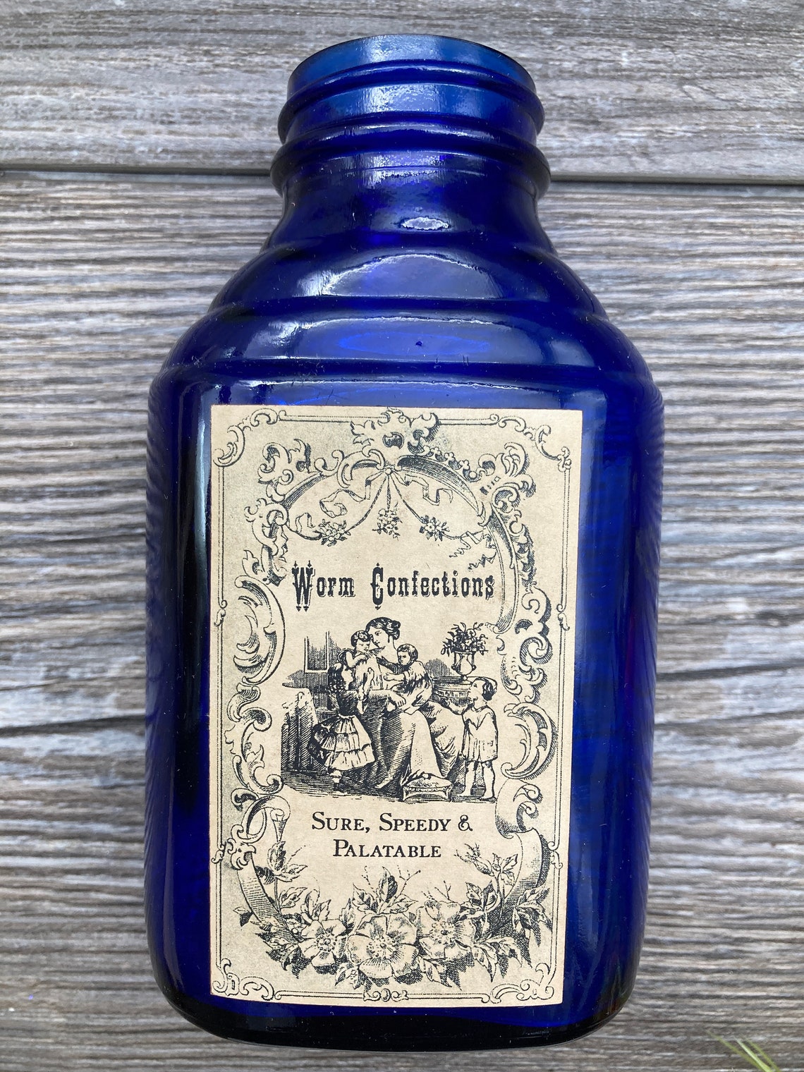 Antique/vintage Medicine Bottles W/added Apothecary Labels - Etsy