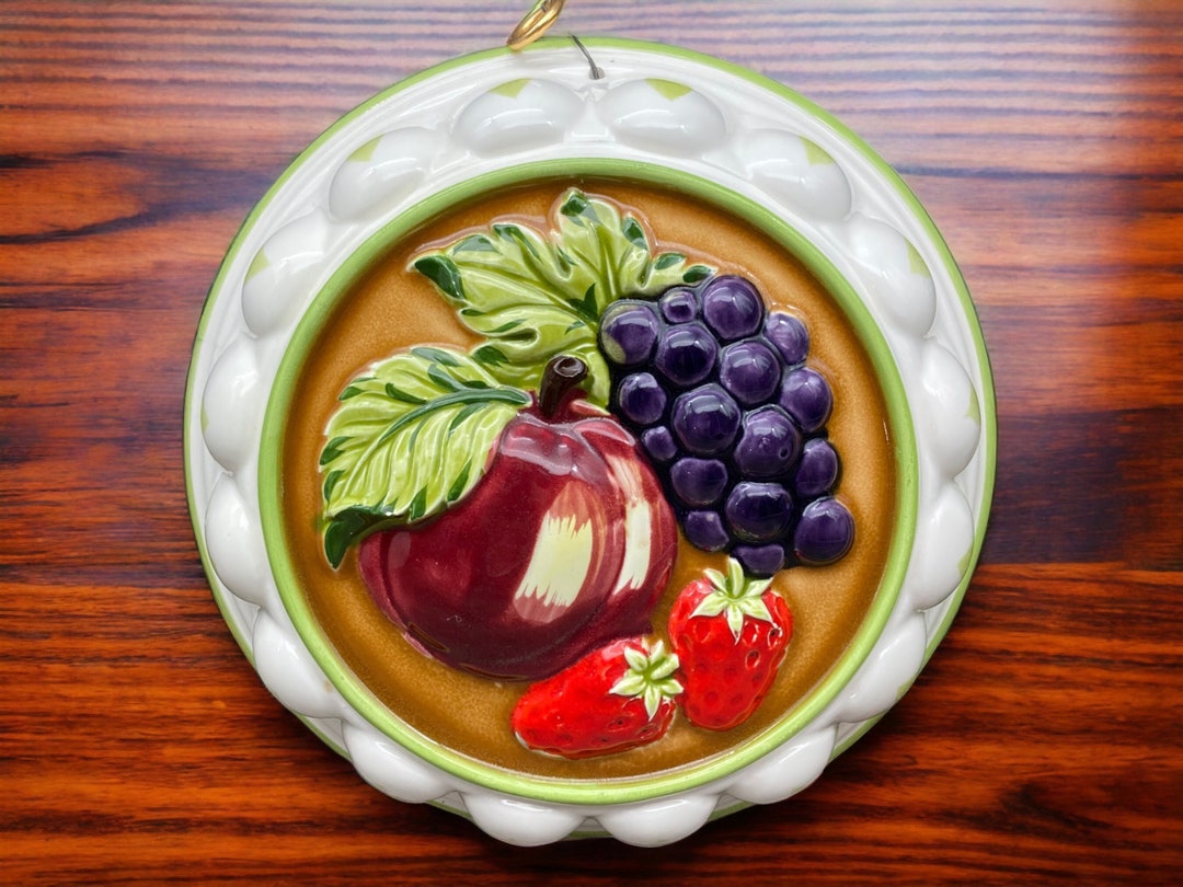 Vintage Ceramic Gailstyn-sutton Food Mold Farmhouse Country Kitchen Decor Wall Decor Cottage ...