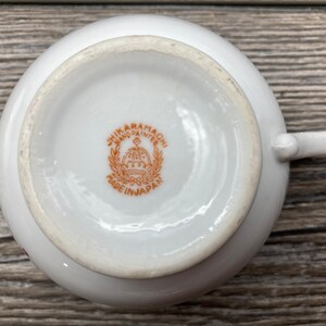 CHIKARAMACHI Japanese Porcelain TWO Teacup and Saucer Sets Hand Painted ...