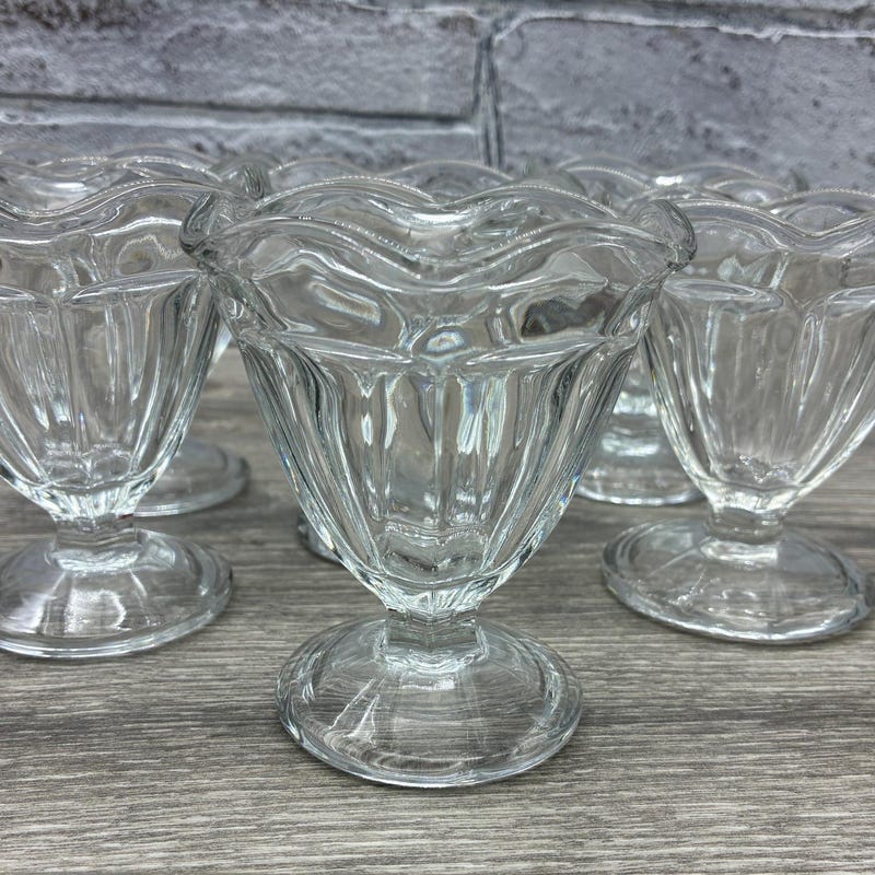 Anchor Hocking Sundae Glass - Etsy